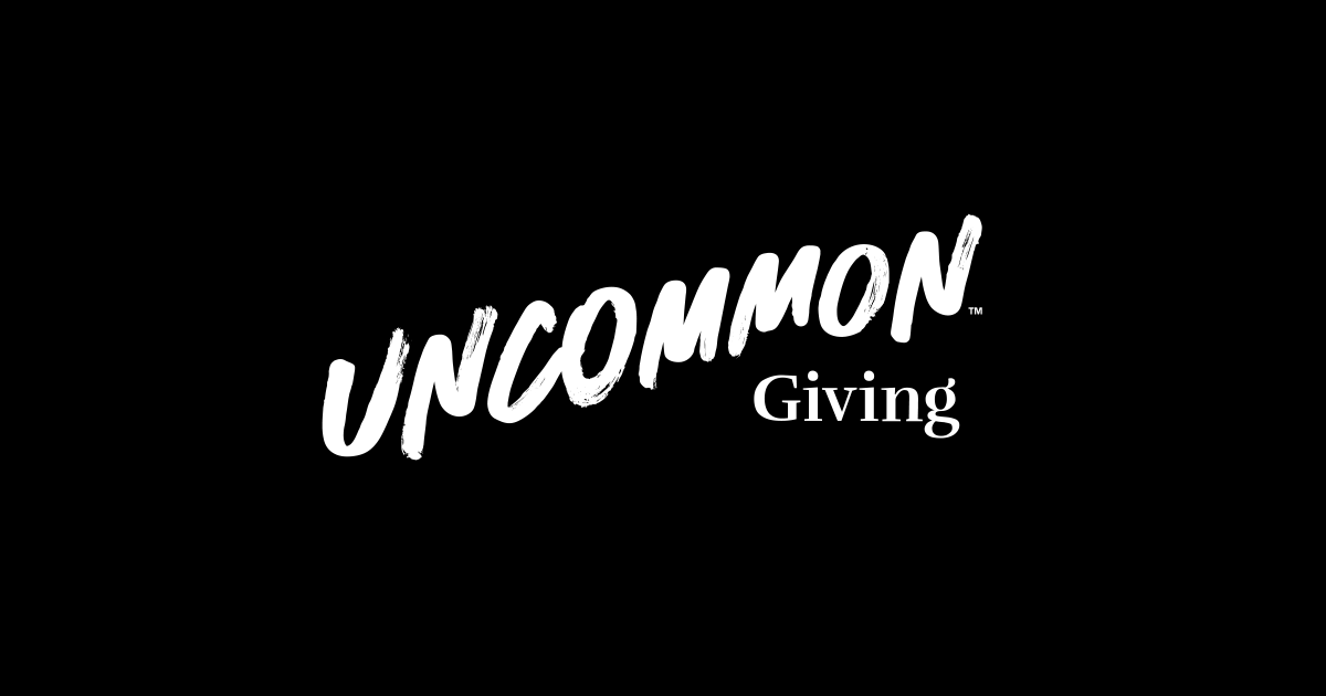 Sign in | Uncommon Giving